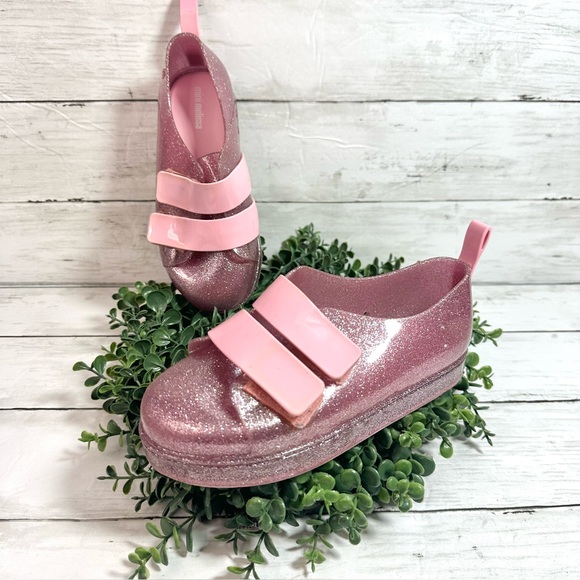 Mini Melissa | Shoes | Mini Melissa Mel Go Sneakers Girls 2 Pink ...